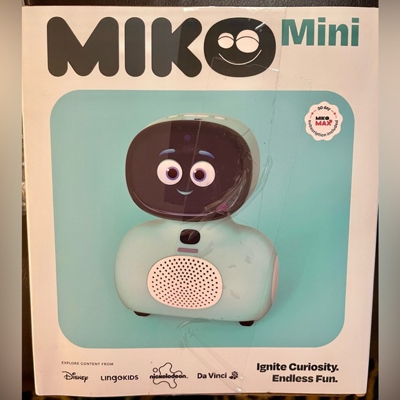 Miko | Toys | Tested 21624 Miko Mini Blue Ai Teachinglearning ...